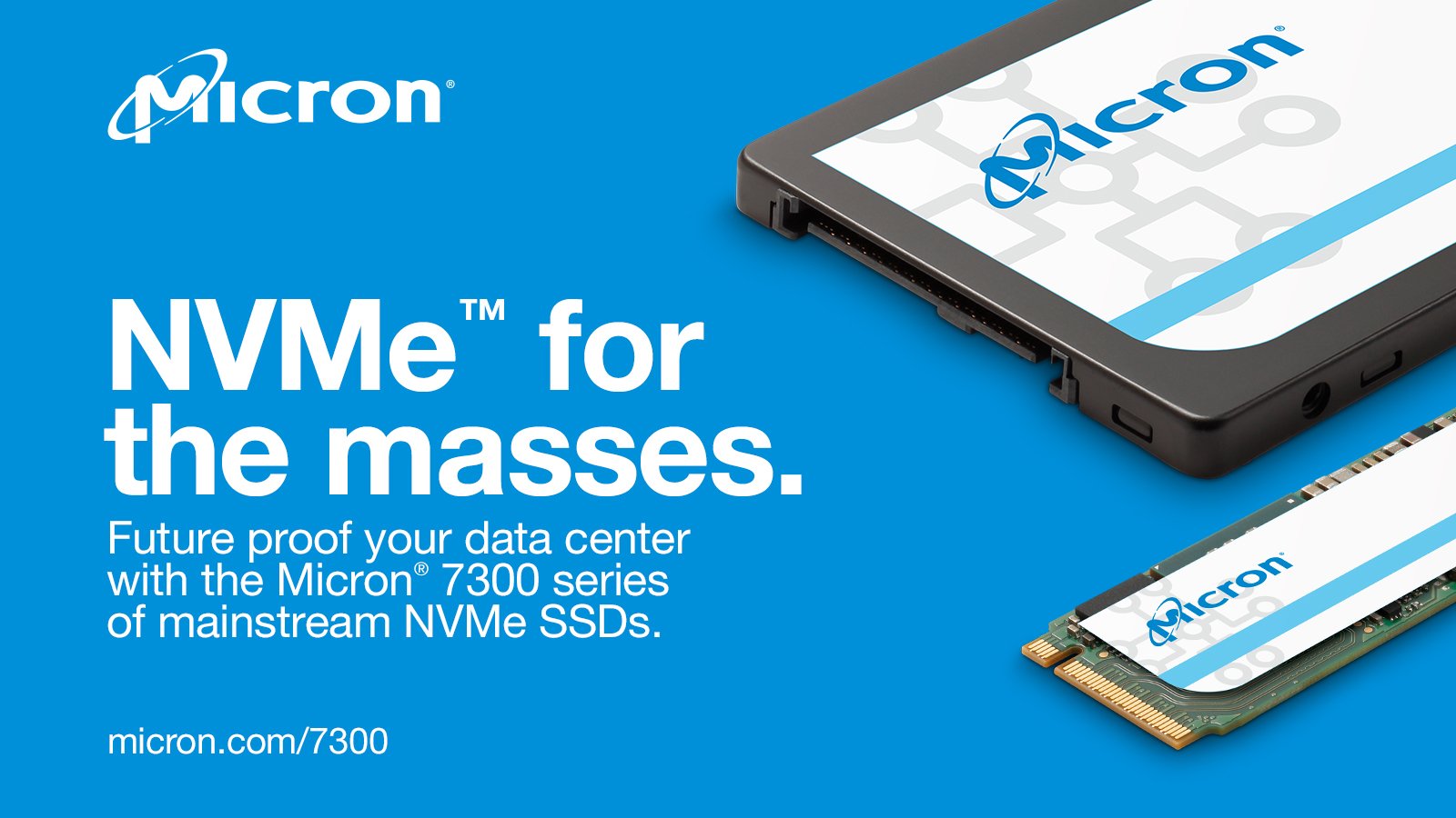 When will the Micron 7300 NVMe SSD be Available?
